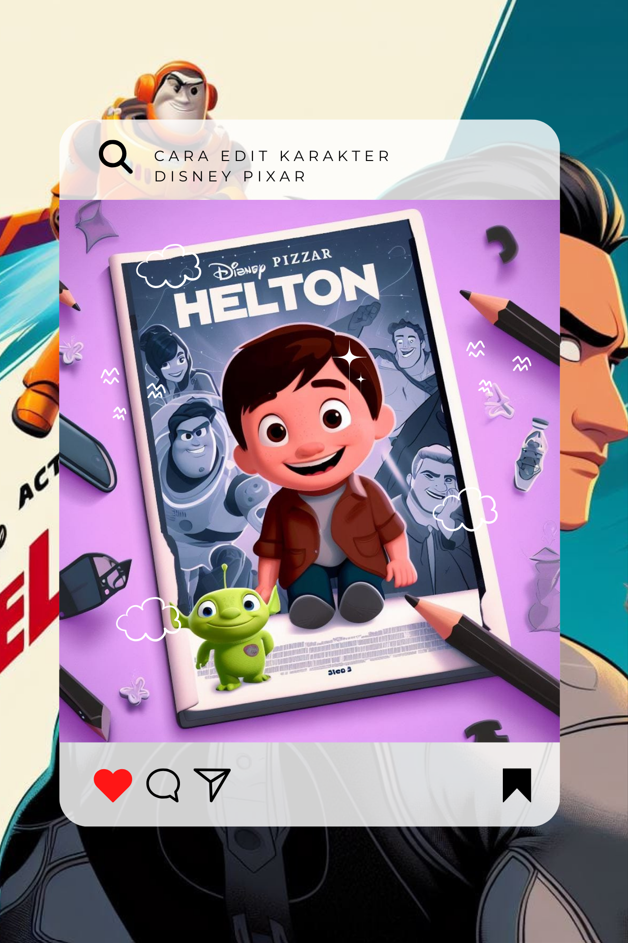 Lagi Tren Nih! Cara Edit Disney Pixar, Berikut Adalah 3 Cara Bikin ...