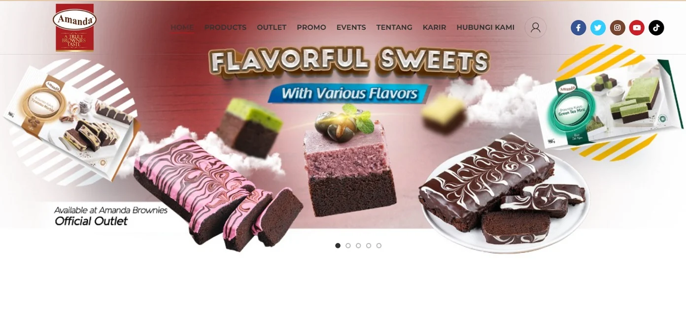 Inilah 16 Daftar Harga Brownies AMANDA Terbaru April 2024, Camilan ...