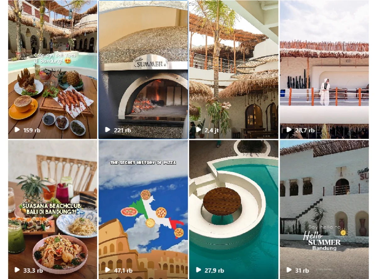 Alamat Cafe Hello Summer Bandung 2024, Rasakan Sensasi Musim Panas ...